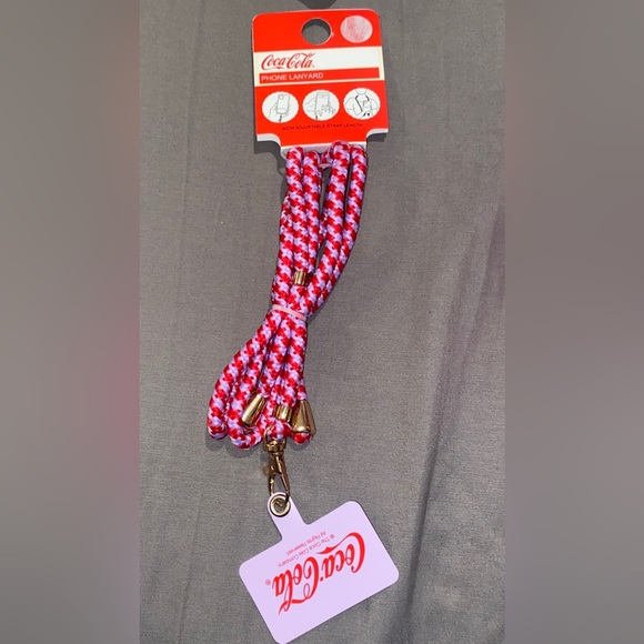 Coca Cola | Accessories | Official Licensed Coca Cola Phone Lanyard ...